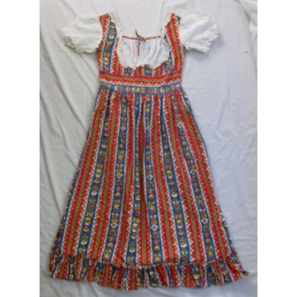 Unbranded | Dresses | Vintage 6s 70 Romantic Milk Maid Renaissance ...